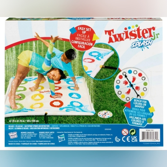 Hasbro | Toys | Hasbro Twister Jr Splash Game By Wowwee | Poshmark